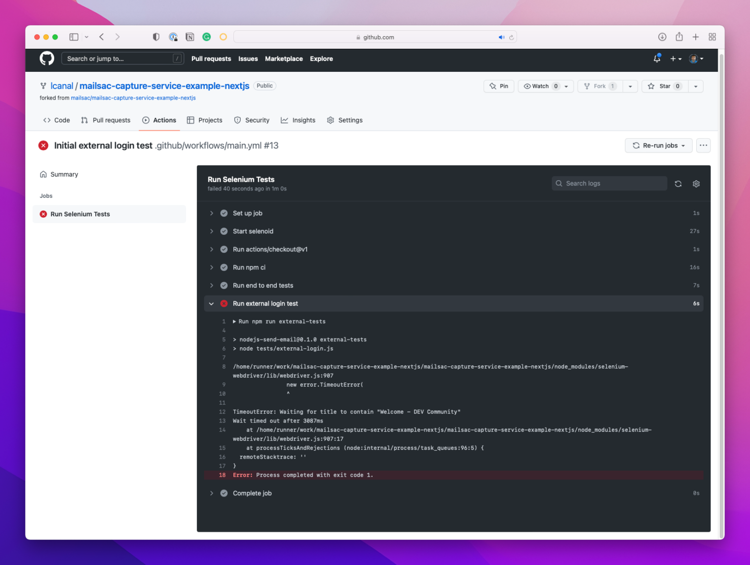 Run Selenium Tests in GitHub Actions - Mailsac Run Selenium Tests in GitHub Actions - Mailsac